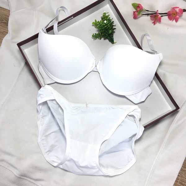 Jual SFT2501-white Push Up Bra Cup B dan Celdam Set - GrosirImpor.com